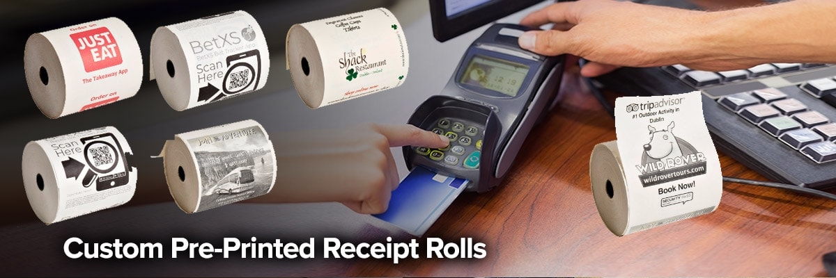 Shop Till Rolls & Receipts - Discount Till Rolls Supplier Ireland